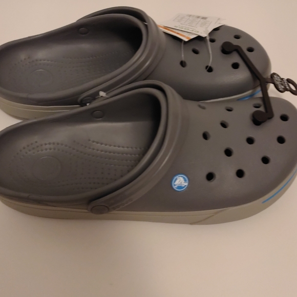 CROCS | Shoes | Nwt Crocs Crocband Ii Clogs In Light Gray | Poshmark
